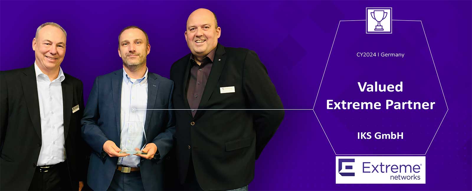 Die IKS GmbH aus Bamberg ist Valued Extreme Networks Partner 2024
